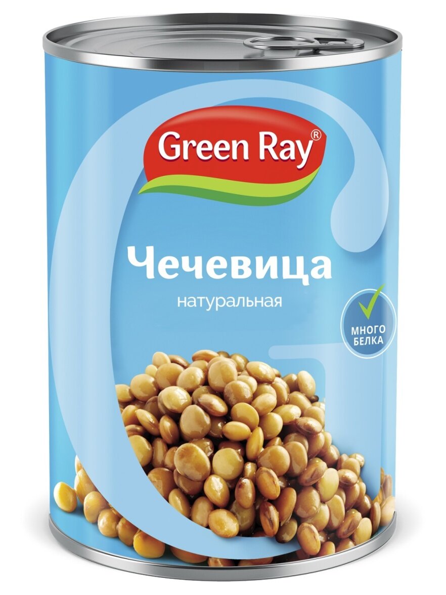 Чечевица Green Ray 425 мл