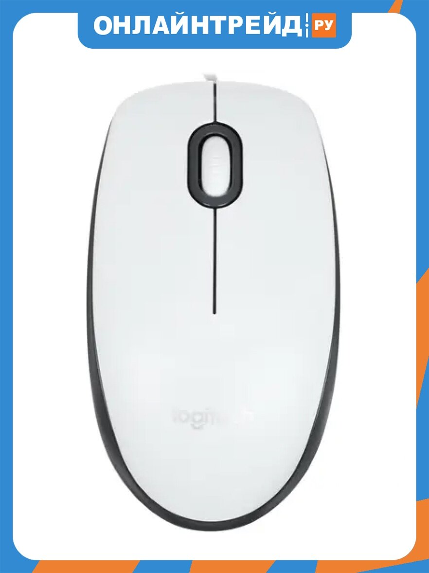 Мышь Logitech M100R White (910-005007)