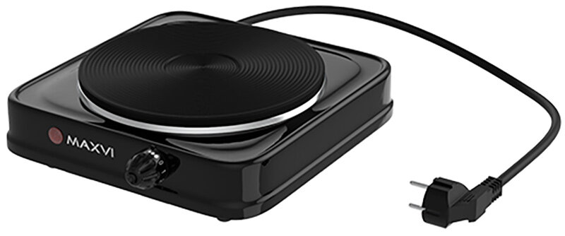 Плита настольная Maxvi HE111, black