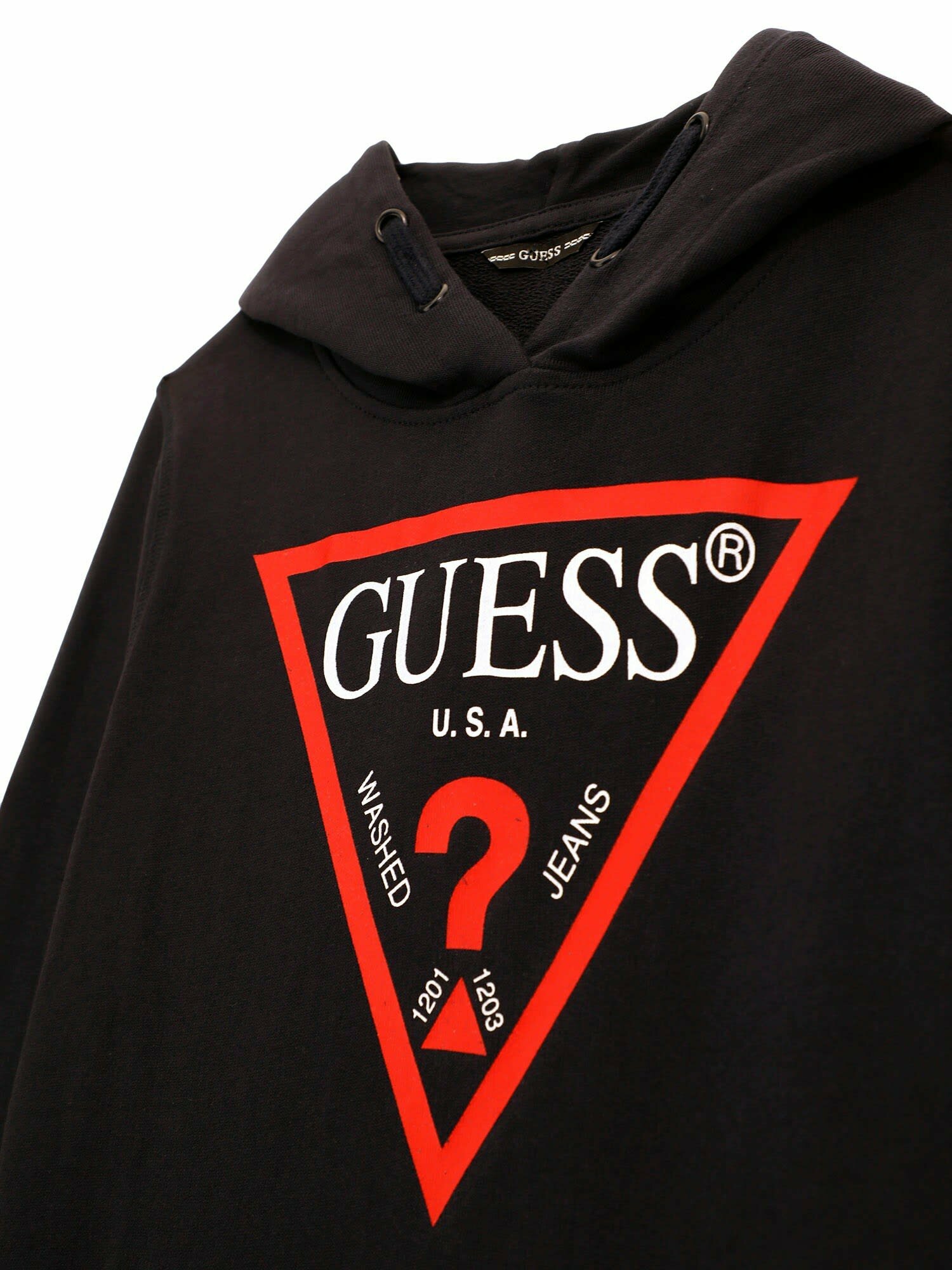 Толстовка GUESS Kilone, размер 8, синий — фото 1