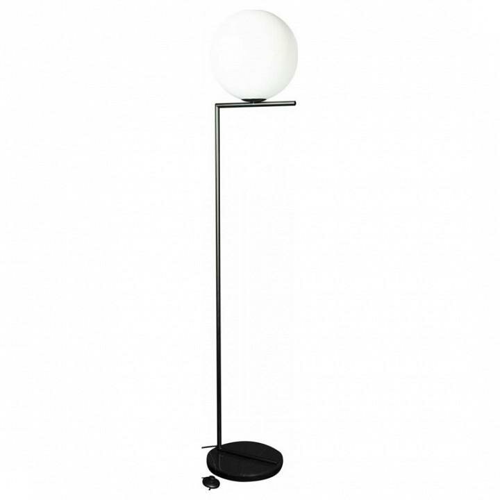 Торшер Loft it Icl 2579-F цвет плафона подвески Белый, цвет арматуры Черный