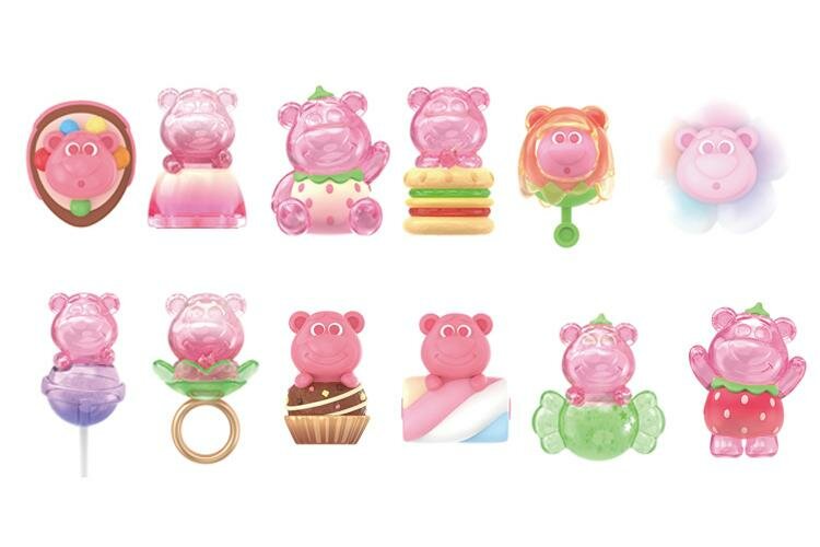 Игрушка унисекс TOP TOY Disney Lotso Collection Sugar Styling, Full Box 8 Pcs