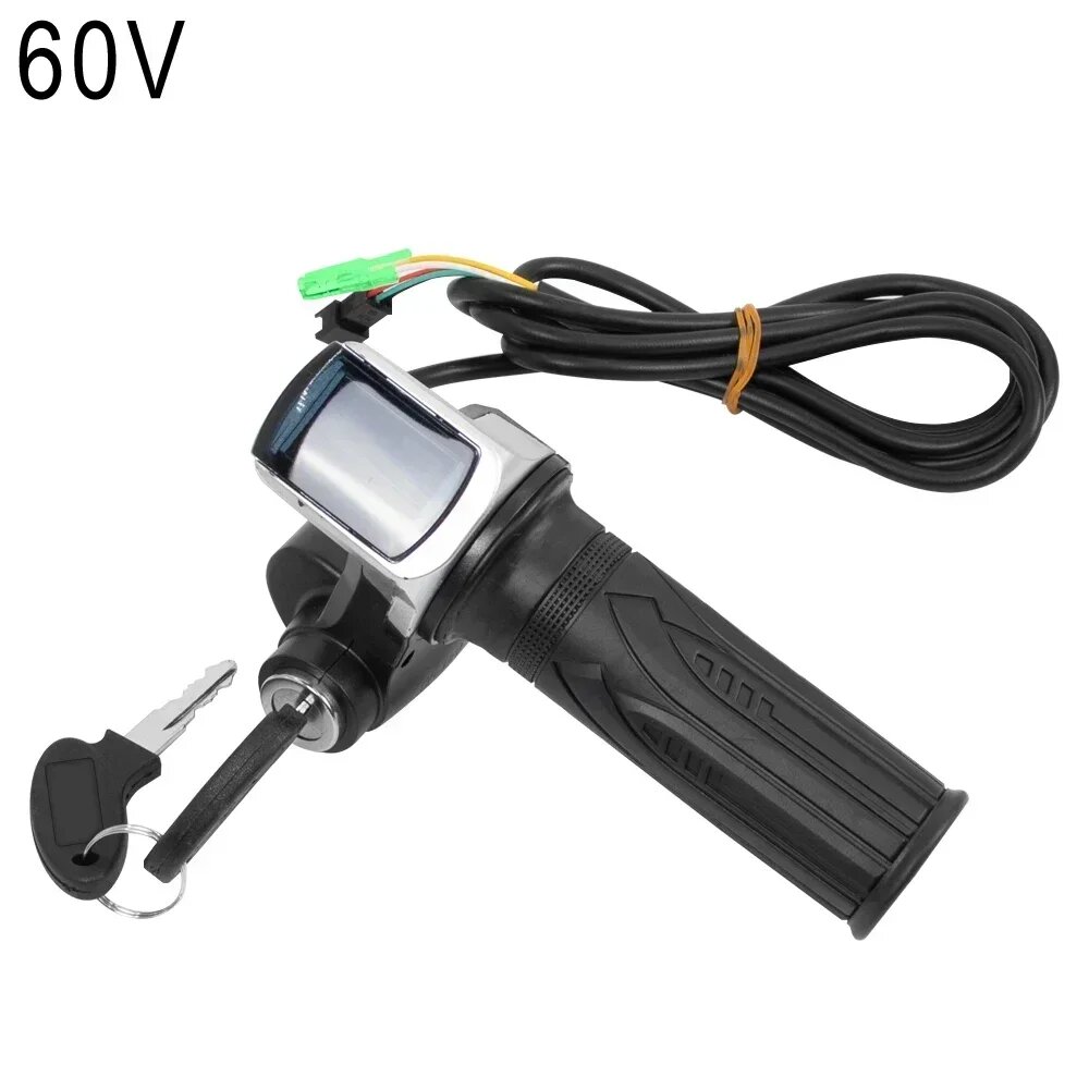 Ручка газа для электровелосипеда Black 60V