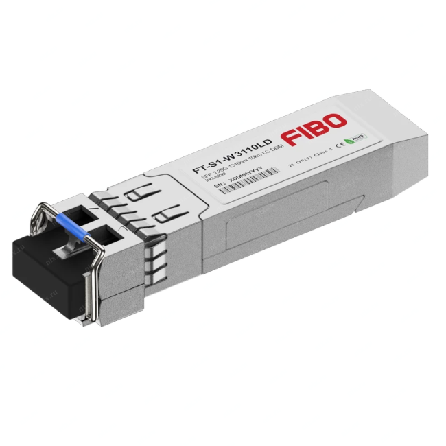 FT-S1-W3110LD FIBO Трансивер/ FIBO SFP модуль WDM, 1.25G, 10 км, TX 1310 нм, RX 1550 нм, LC, DDM