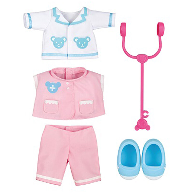 Набор одежды медсестры для кукол унисекс MILU 1430529642, Nurse uniform set