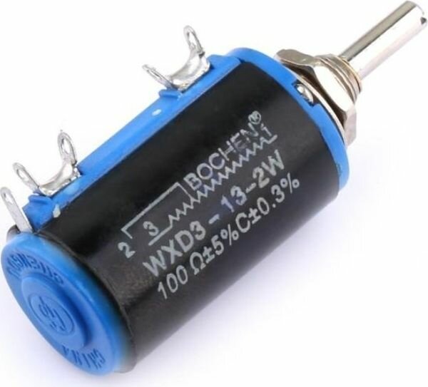 BOCHEN WXD3-13-2W 100R Потенциометр 5% 100 Ом, 1шт