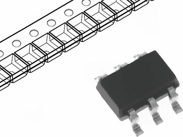TEXAS INSTRUMENTS SN74LVC1G3157DCKR Стандартная цифровая микросхема SOT6, 1шт
