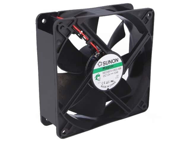 Вентилятор охлаждения осевой корпусный SUNON MEC0381V1-A99 куллер для пк 12В DC 120x120x38 мм подшипник Vapo 234,6 куб. м/ч 48 дБА