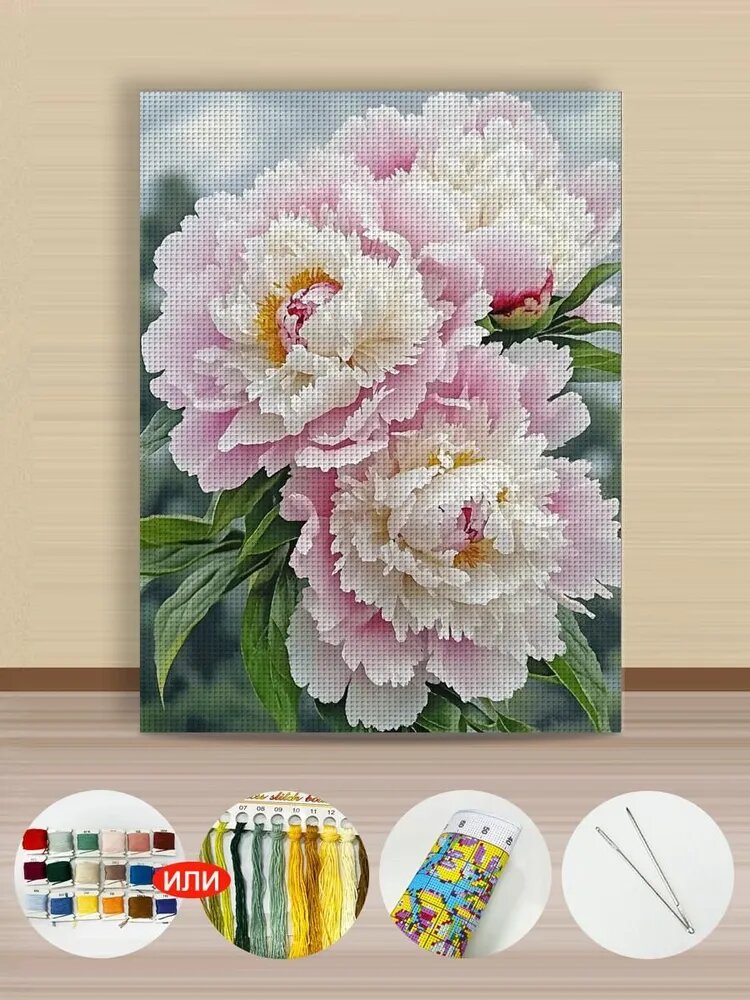 Вышивка крестом наборы/Набор для вышивания,30x40CM,11CT, Холст имеет нанесенный на него узор.