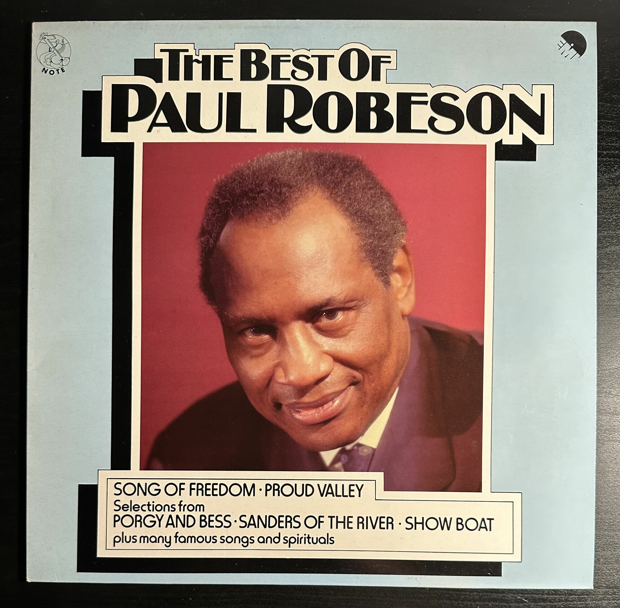 Виниловая пластинка Paul Robeson - The Best Of Paul Robeson (Англия 1979г.)