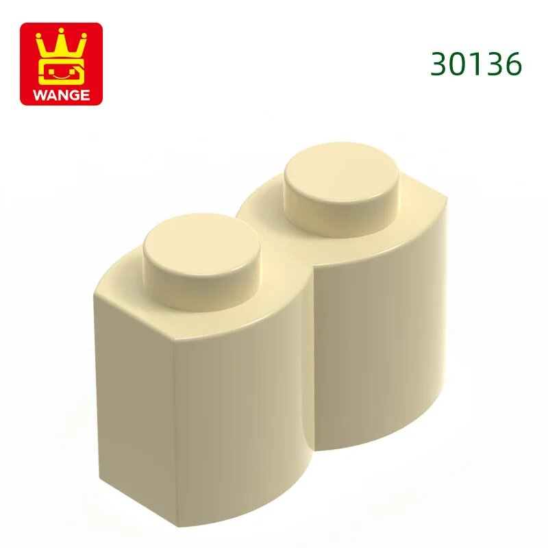 Конструктор Wange 30136, Желтый, 156 деталей