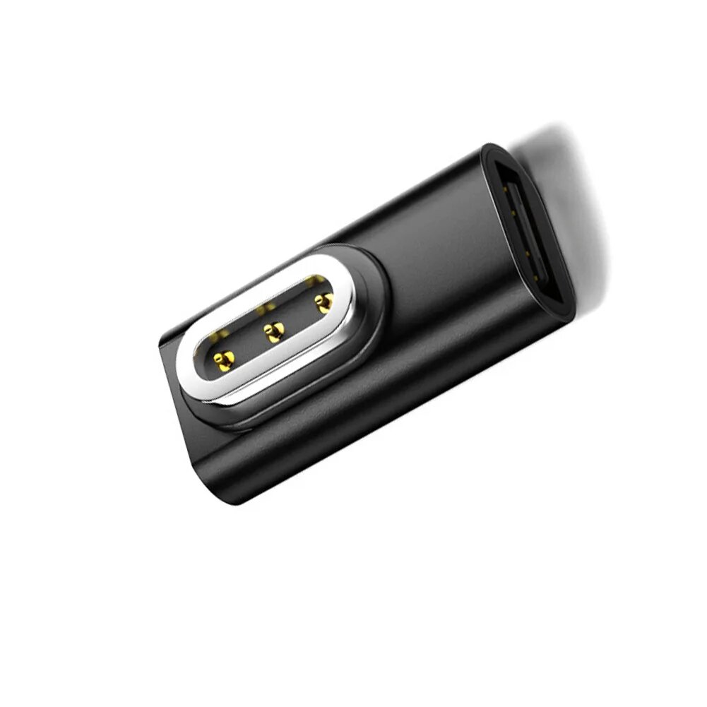 Новый магнитный USB-C адаптер для очков Rokid AI, зарядный адаптер, магнитная Черный, Black
