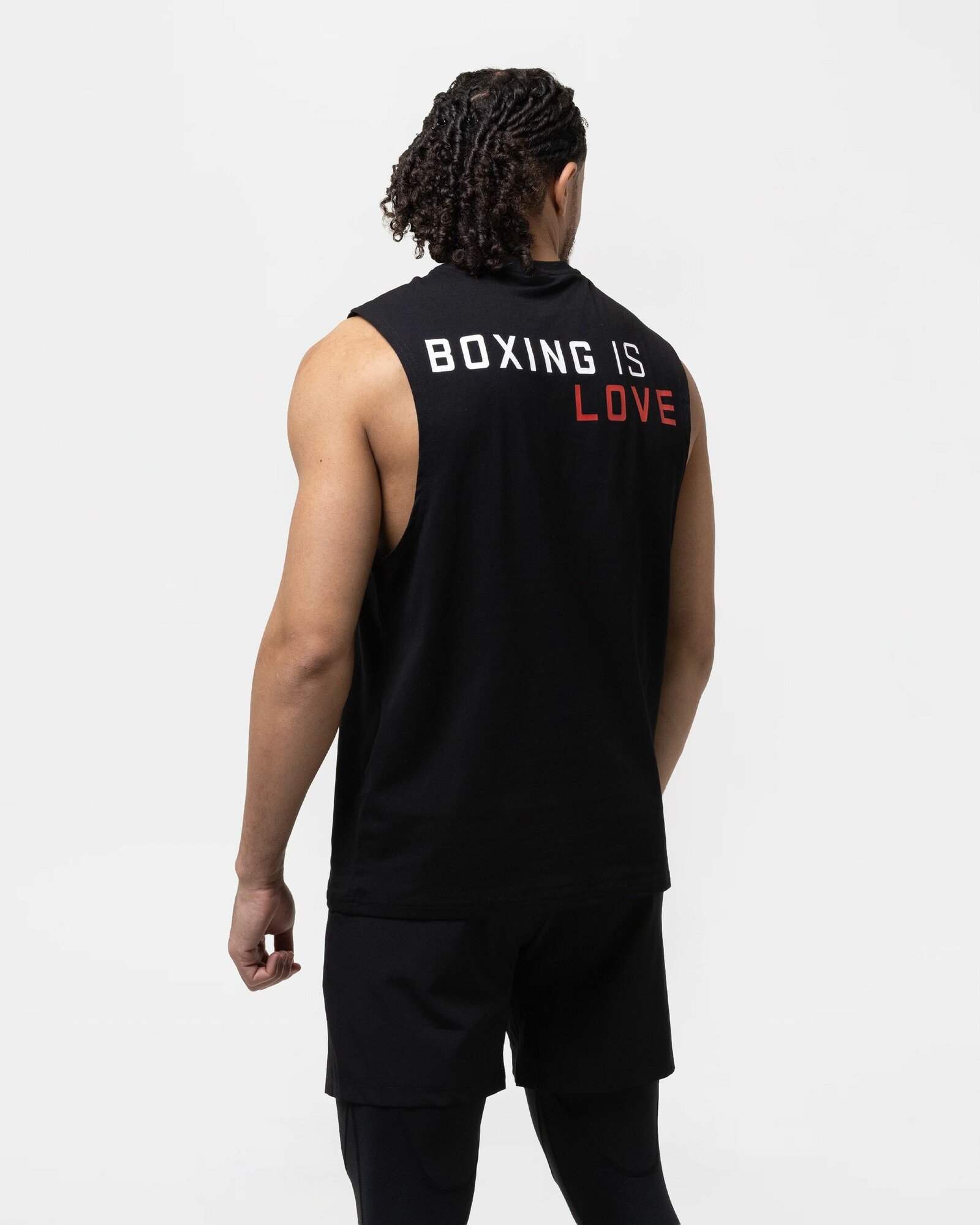 Майка спортивная Boxing is Love Oversized
