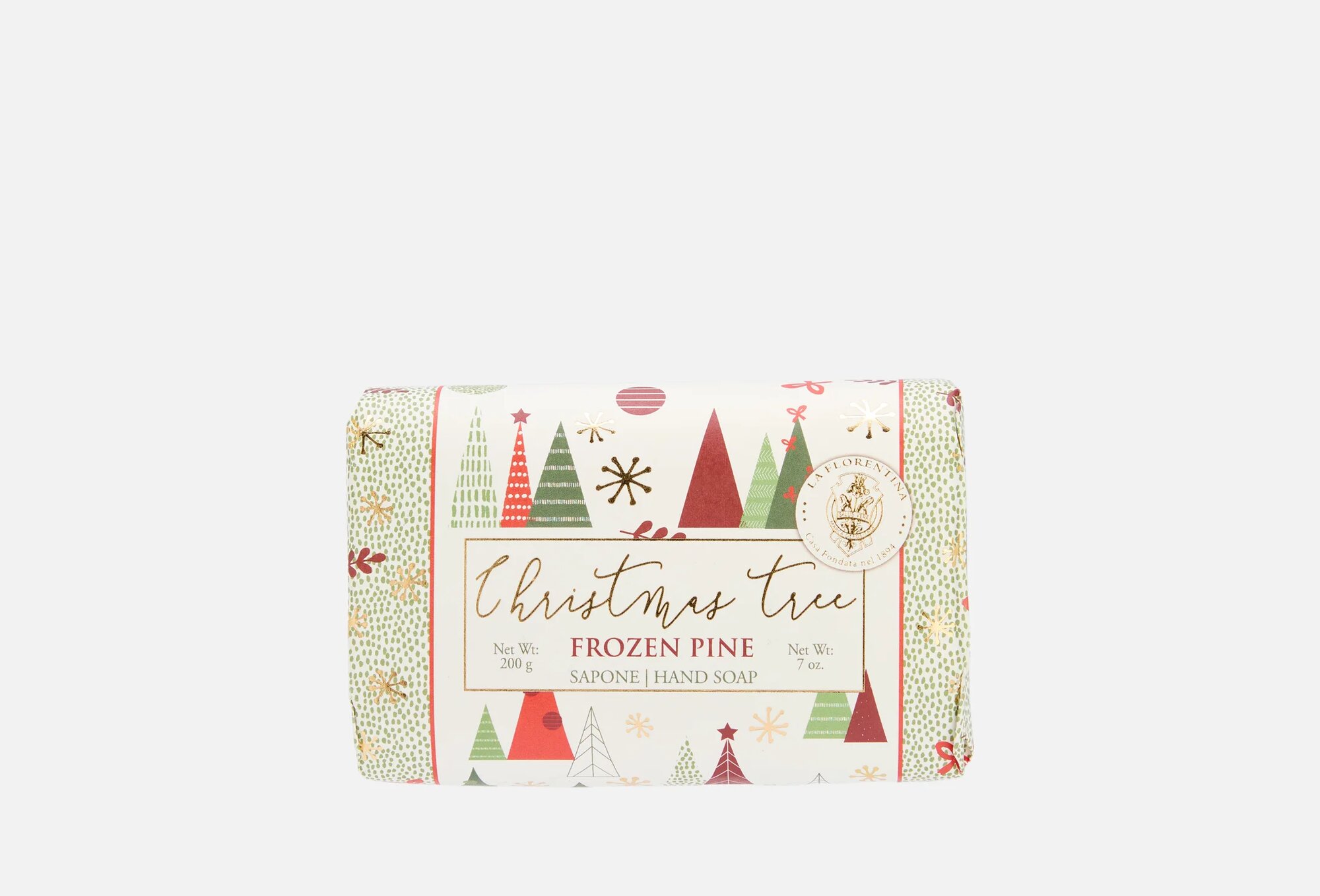 LA FLORENTINA Frozen pine Мыло для рук 200г