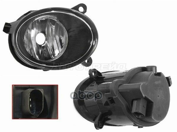Противотуманная фара правая для Audi A6 C6 2004-2008, Ауди А6 С6 противотуманная фара правая SAT ST-446-2001R, oem 4F0941700C