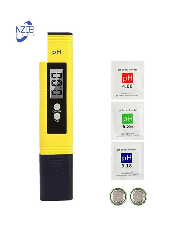 (E C Z S) PH Meter Tester Digital 0,01 Тест качества воды Цифровой тестер совместим с кухни, аквариума, бассейна, лаборатории