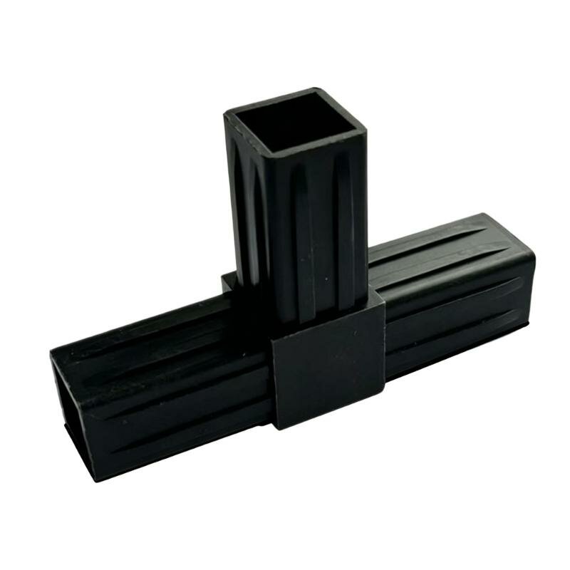 Фиксатор для квадратных труб, 20x20 T в 3 стороны