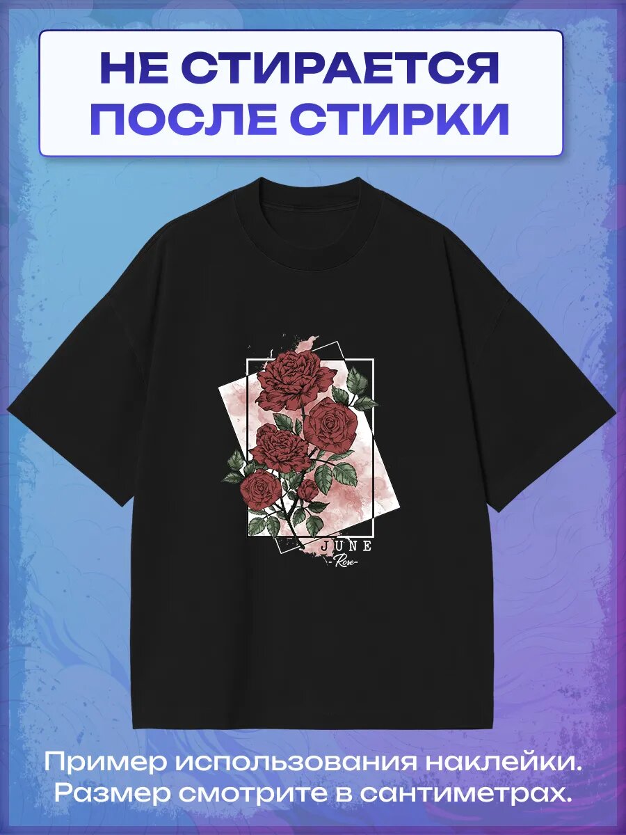 Термонаклейка june rose — фото 1