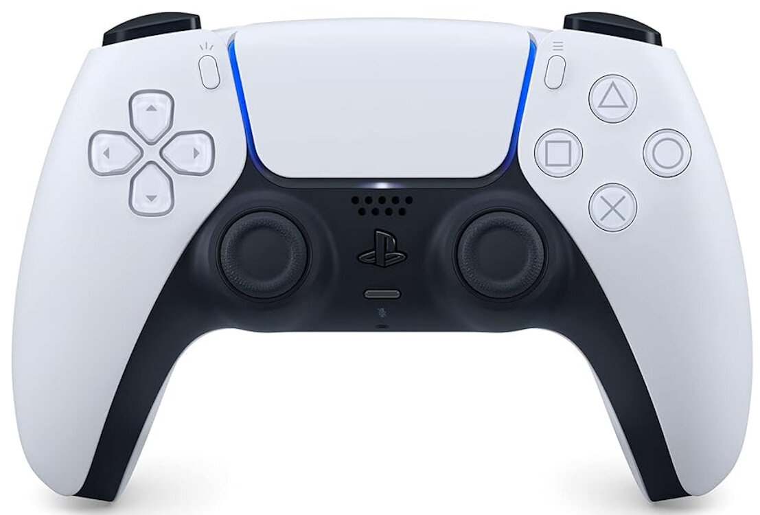 Геймпад беспроводной DualSense Wireless Controller White (Белый) (на PS5 работает только на играх PS4) (PS5/PS4/PC/Android/iOS)
