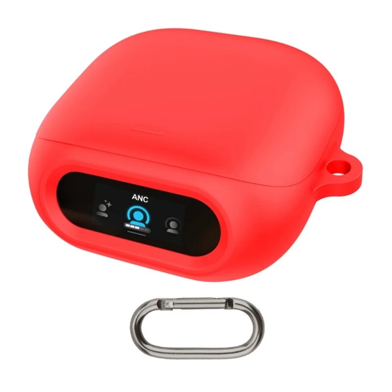 Силиконовый чехол для наушников Anker Soundcore Liberty 5 Pro DNVYUAX Красный, Красный