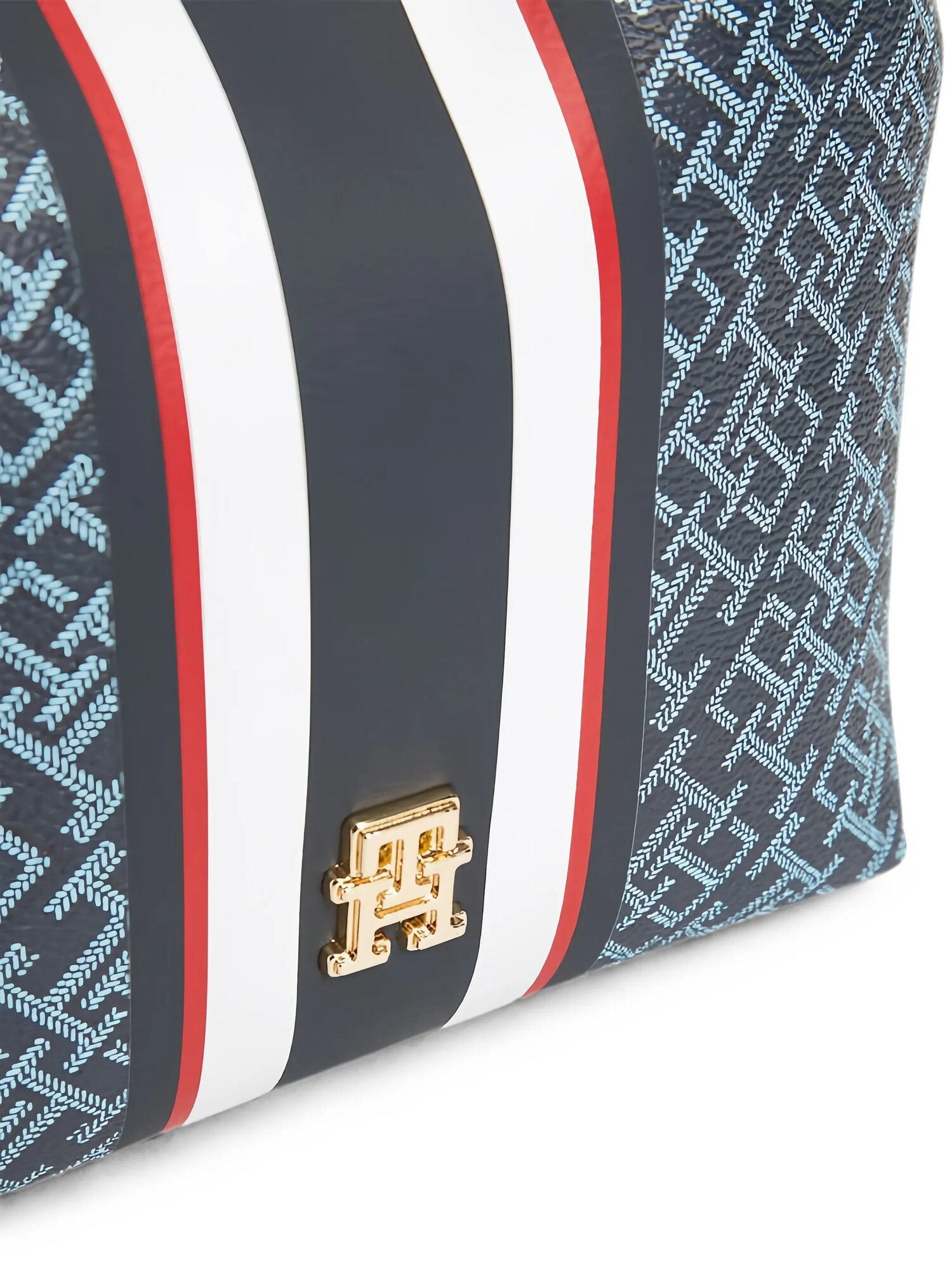 Сумка TOMMY HILFIGER TH Monoplay monogram bucket bag — фото 1