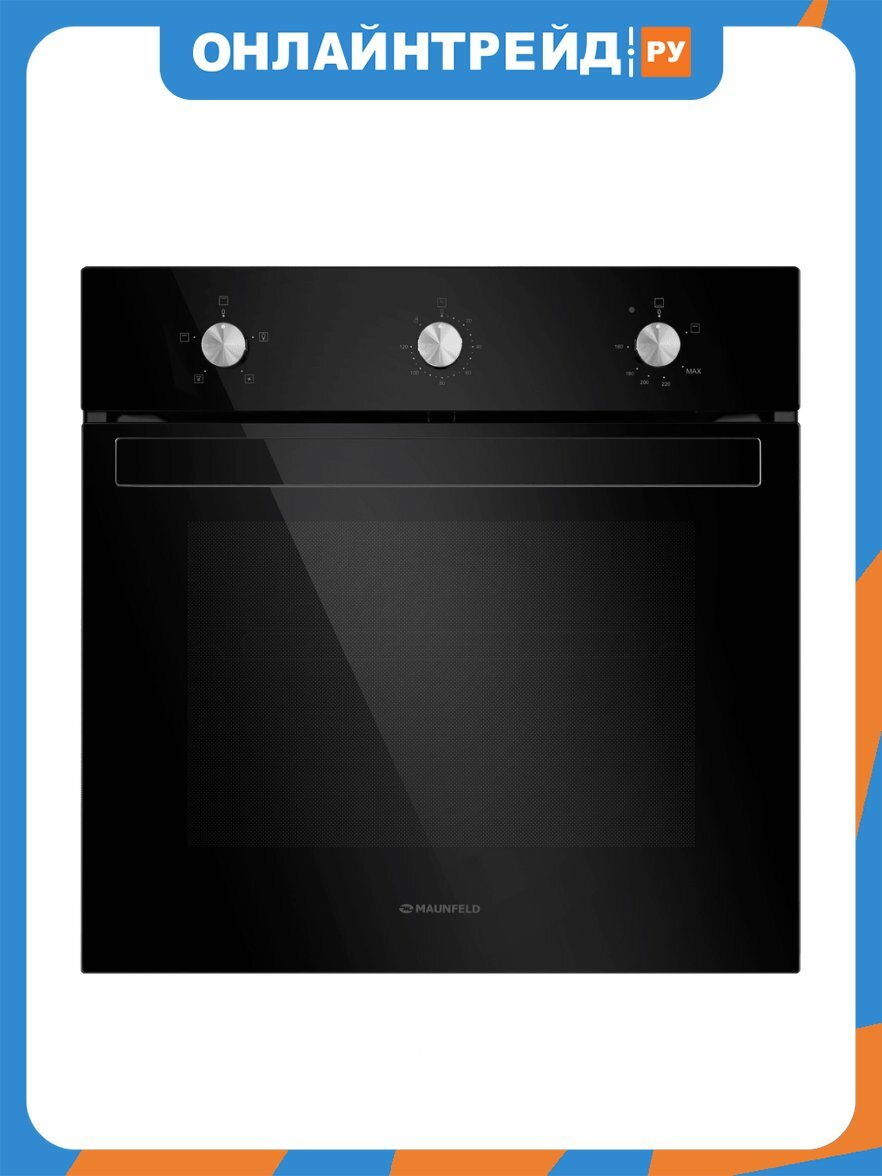 Газовый духовой шкаф Maunfeld EOGC604B Slim