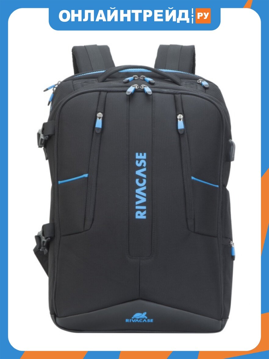 Рюкзак для ноутбука 17.3" Rivacase 7860 Black