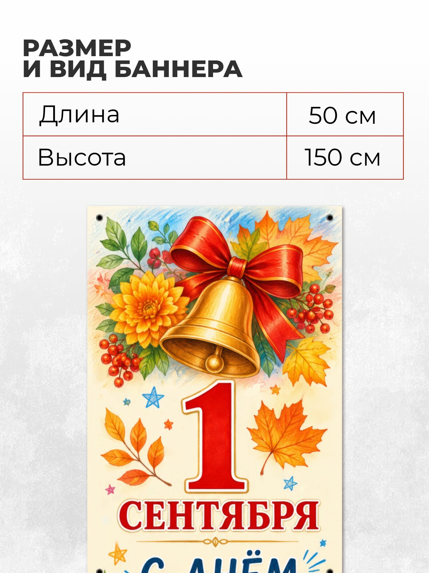 Баннер 1 сентября — фото 1