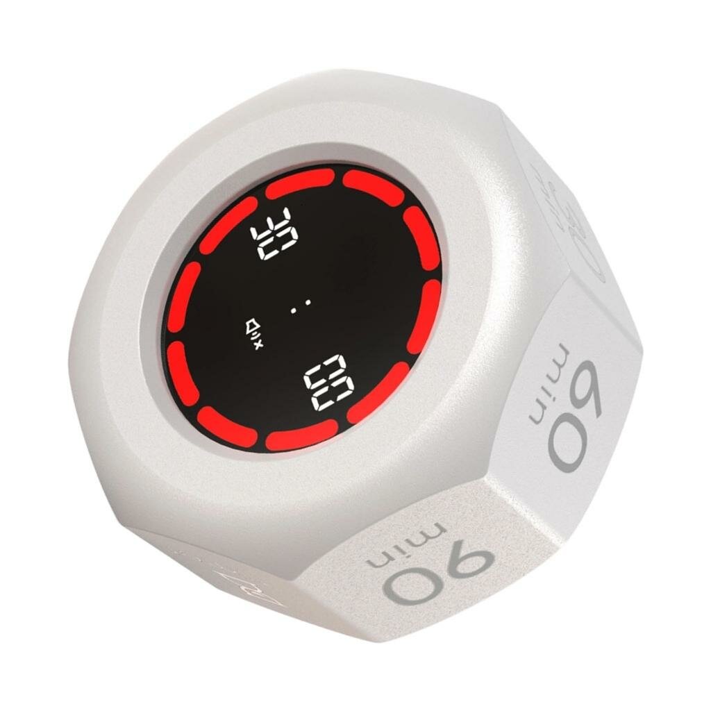 Таймер Pomodoro с датчиком гравитации, Белый