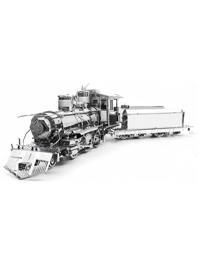 Дикий западный локомотив(Wild West Locomotive)/Руководство по сборке 3D металлической модели