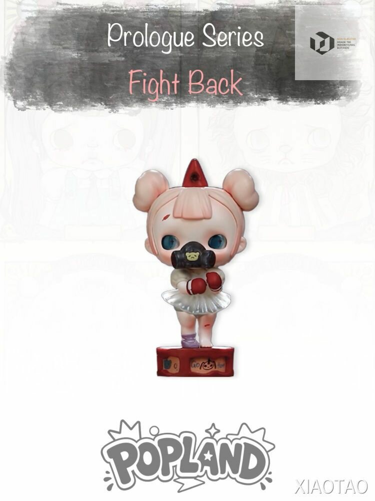 Фигурка POP MART TINYTINY Prologue Series: Fight Back, коллекционная фигурка с пин-ап стилем, для коллекционеров