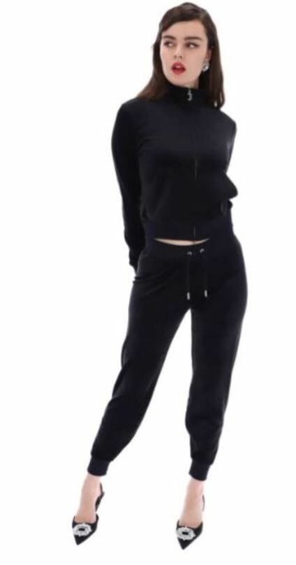 Брюки Juicy Couture, размер L, черный