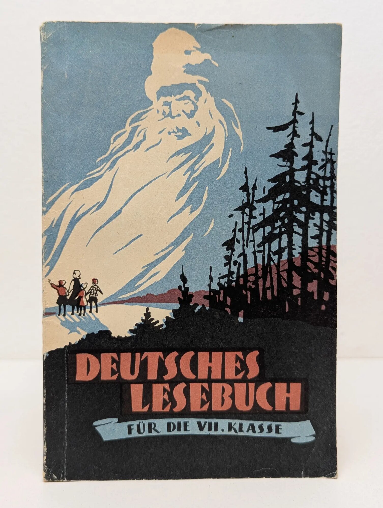Deutsches Lesebuch. Книга для чтения на немецком языке для 7 класса Шефер Д. А. (ред.) 1966