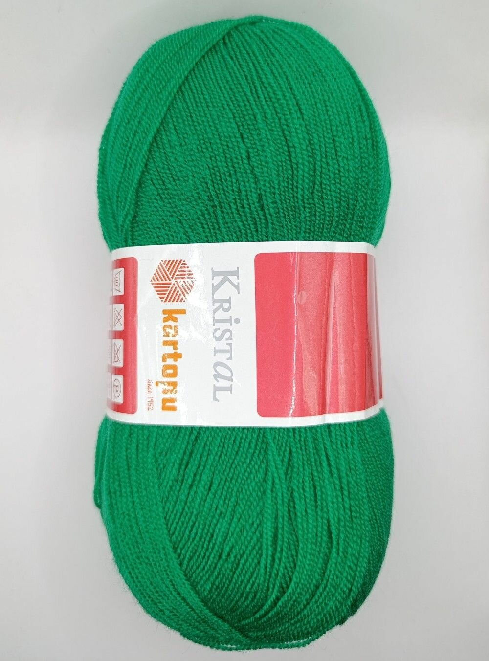 Пряжа для вязания Kartopu Kristal К1477 изумруд 100 гр/450 м 100% акрил