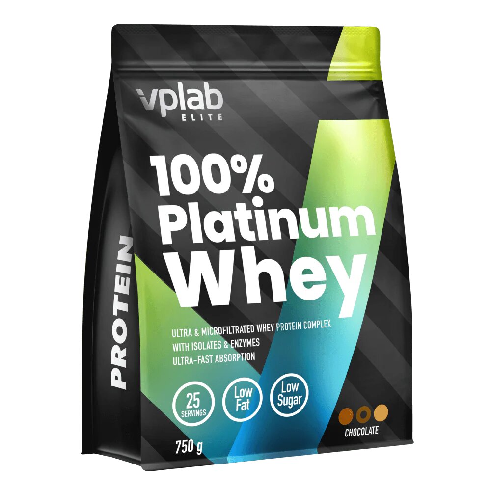 VPLAB Elite Platinum Whey, Протеин сывороточный с ферментами для похудения
