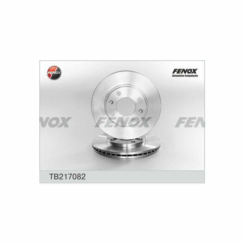 Диск тормозной FENOX TB217082 для а/м Peugeot 106 91-, 206 98-06, 306 93-00, 309 89-93, Citroen Xsara 97-00, ZX 91-97