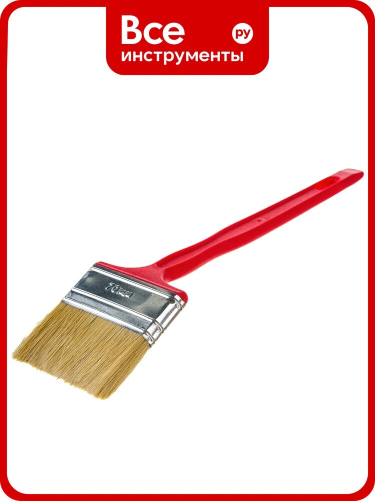 Радиаторная кисть MATRIX Color Line эмали 70х12 мм 83359, 70 мм, устойчива