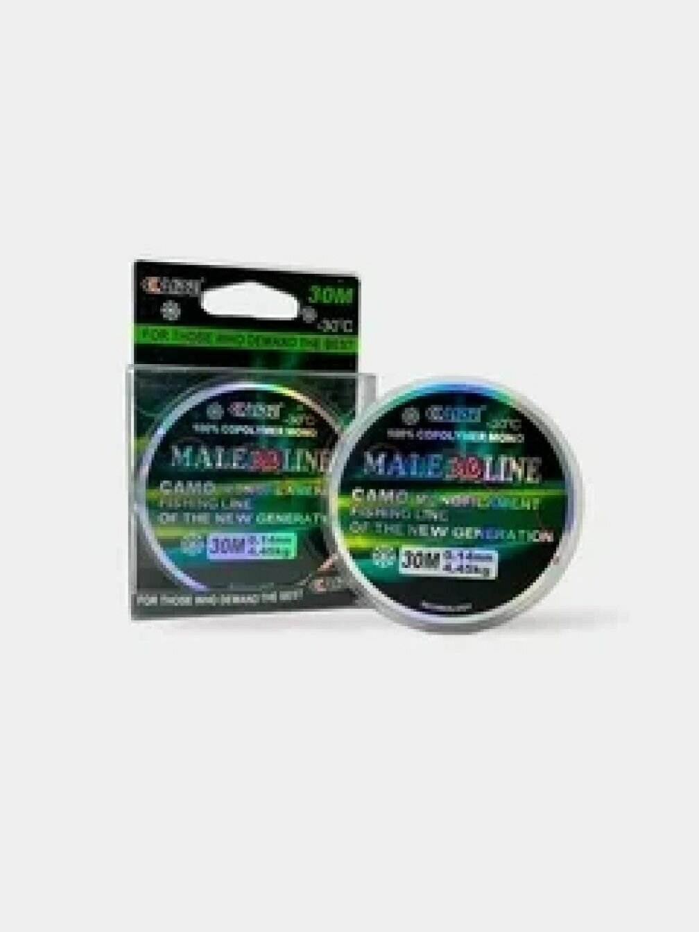 Леска MALE 3D 30м 0,20мм