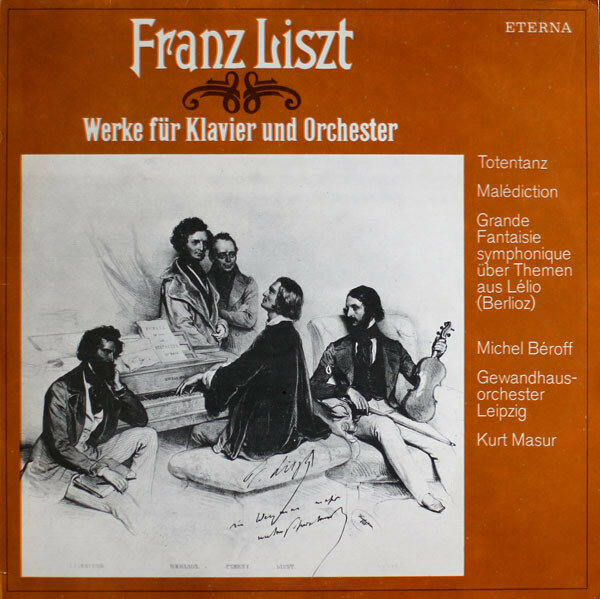 Franz Liszt, Michel Beroff, Kurt Masur 'Werke Fur Klavier Und Orchester' LP/1981/Classica/Germany/Nm