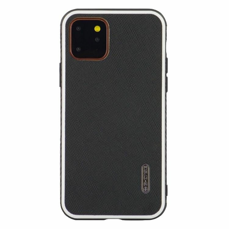 Чехол для iPhone 11 Pro G-Case натуральная кожа черный
