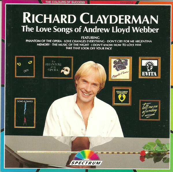 Компакт-диск RICHARD CLAYDERMAN - MY FAVOURITE MELODIES(1989) (0 CD)