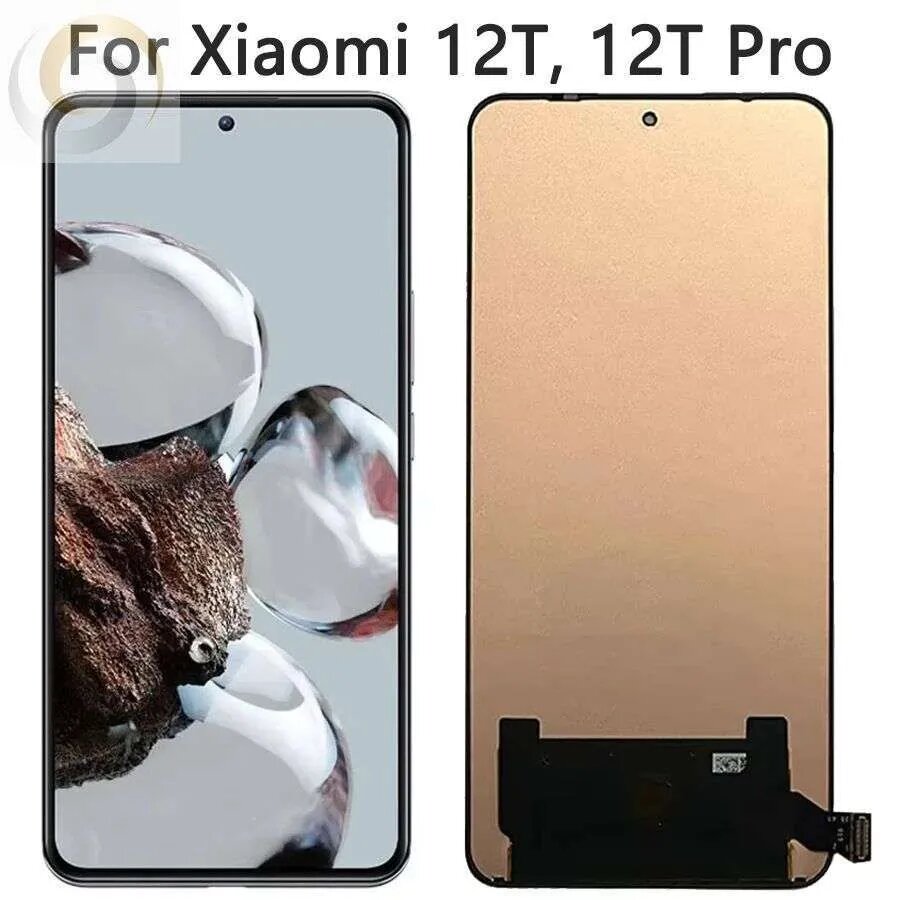 6,67-дюймовый AMOLED-дисплей для Xiaomi 12T, 22071212AG, Xiaomi 12T Pro, 22081212UG, 22081212G, сборка сенсорного ЖК-дисплея и дигитайзера.