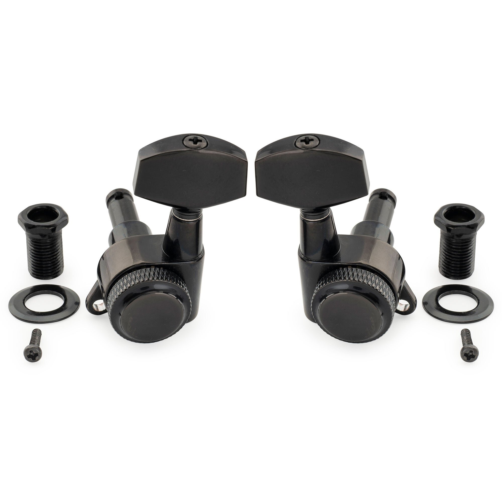 Колки 3+3 локовые Musiclily Pro R18K MX3558BK-3MX3559BK-3, черный