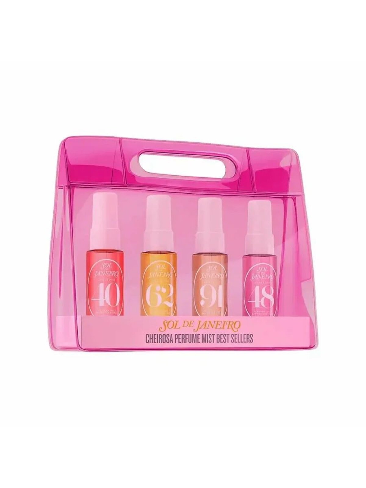Набор мистов Sol de Janeiro Cheirosa Perfume Mist Bestsellers Set (40, 62, 91, 48), 4 x 30 мл