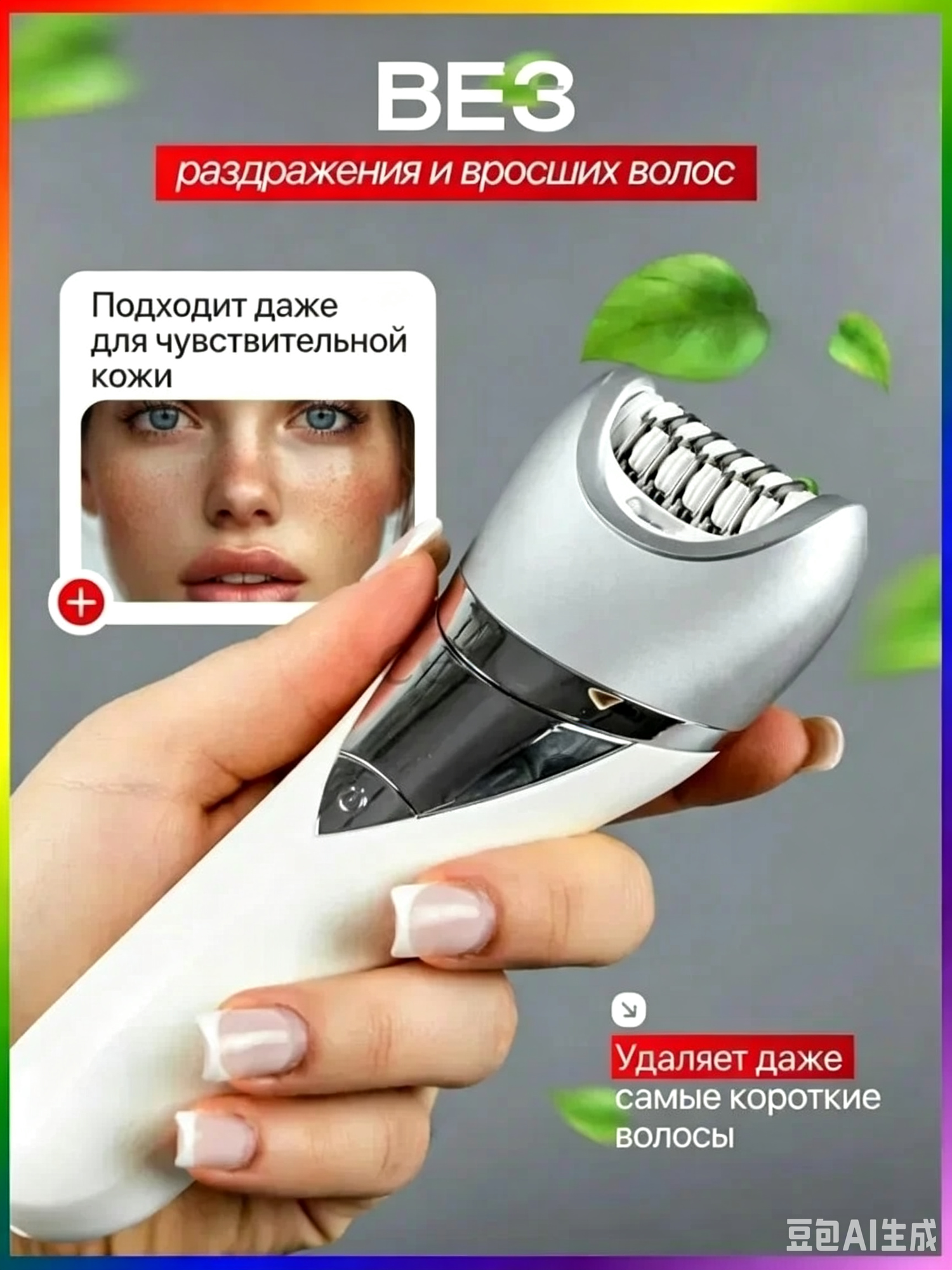 Многофункциональный аппарат для удаления волос Lady Care 7в1 — фото 1