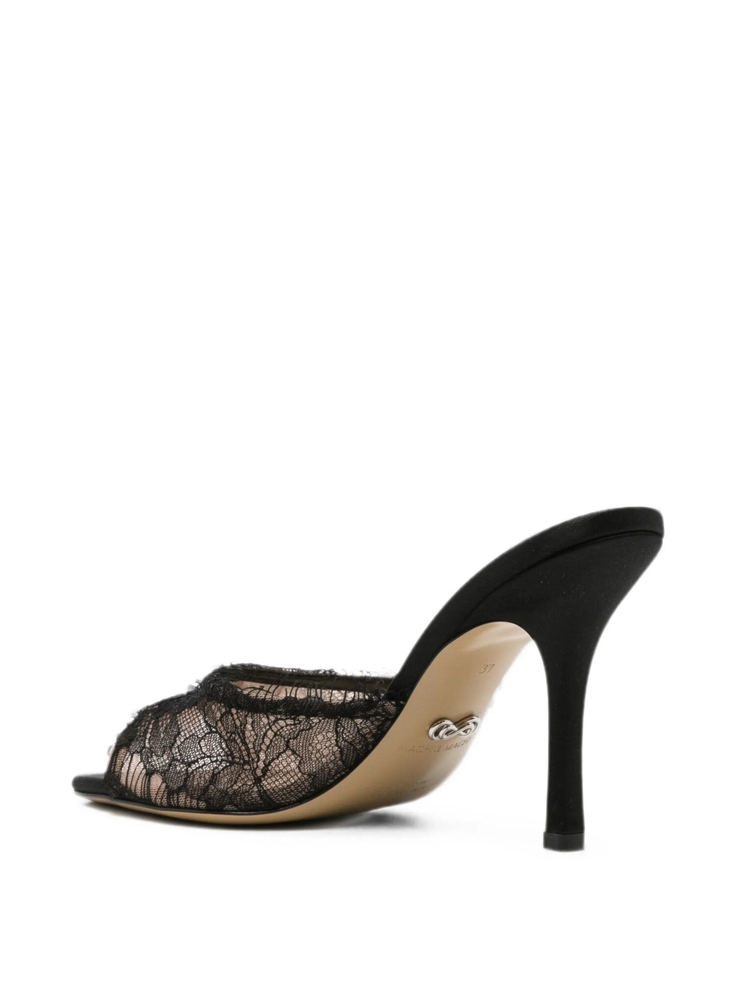 Мюли Mach & Mach Devon Chantilly Lace mules, размер 38 — фото 1
