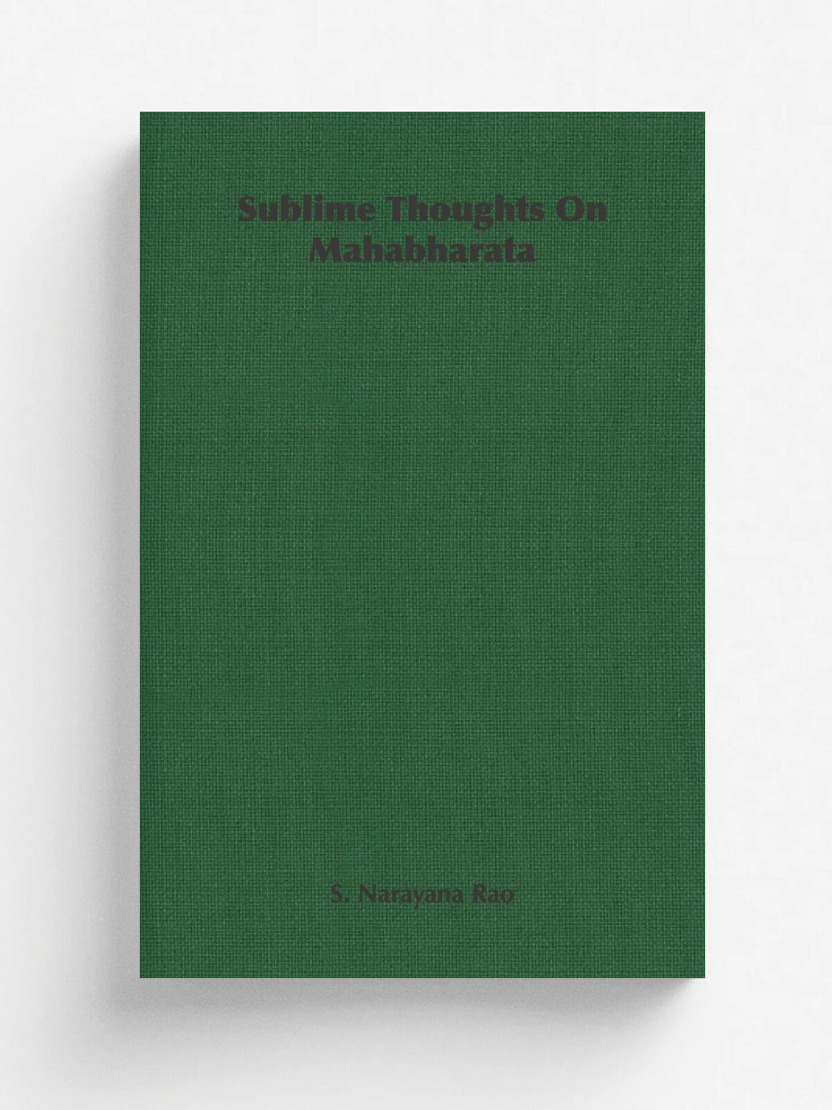 Sublime Thoughts On Mahabharata