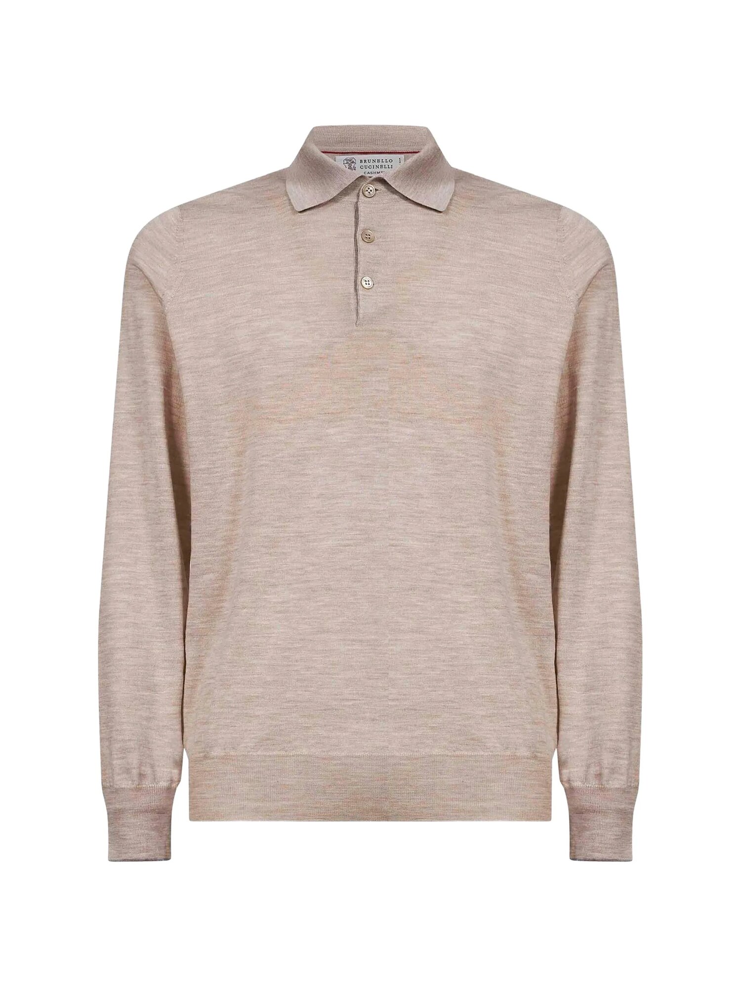 Рубашка Long-sleeve cotton polo shirt