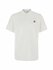 Рубашка Moncler Logo-patch polo shirt, размер 56, бежевый/белый