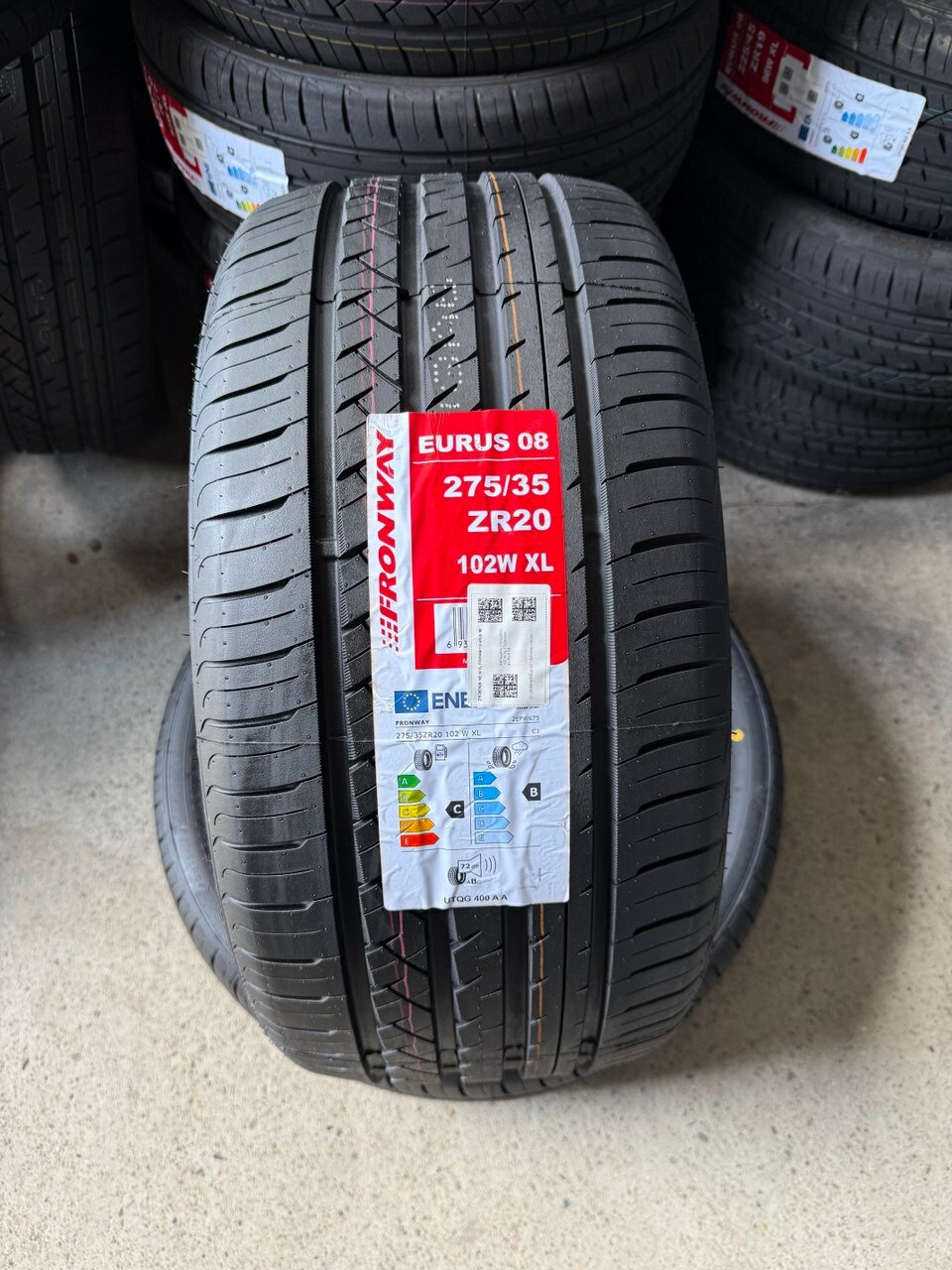 275/35R20 102 W XL FRONWAY EURUS 08, Автошина Летняя